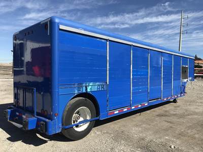 1987 Hackney 33' Single Axle Beverage Trailer - Spring, Fixed Axle For ...