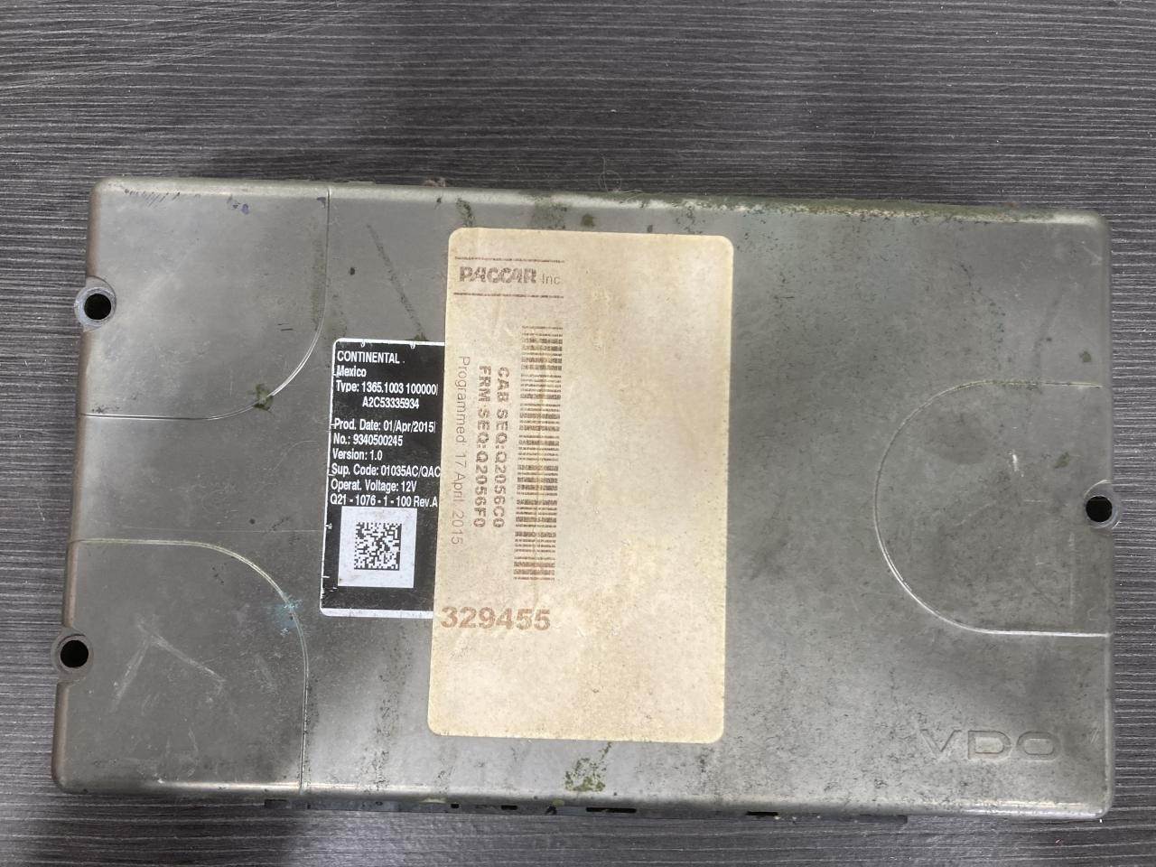 2016 Peterbilt 579 Cab Control Module For Sale | Spencer, IA | Q21-1076 ...