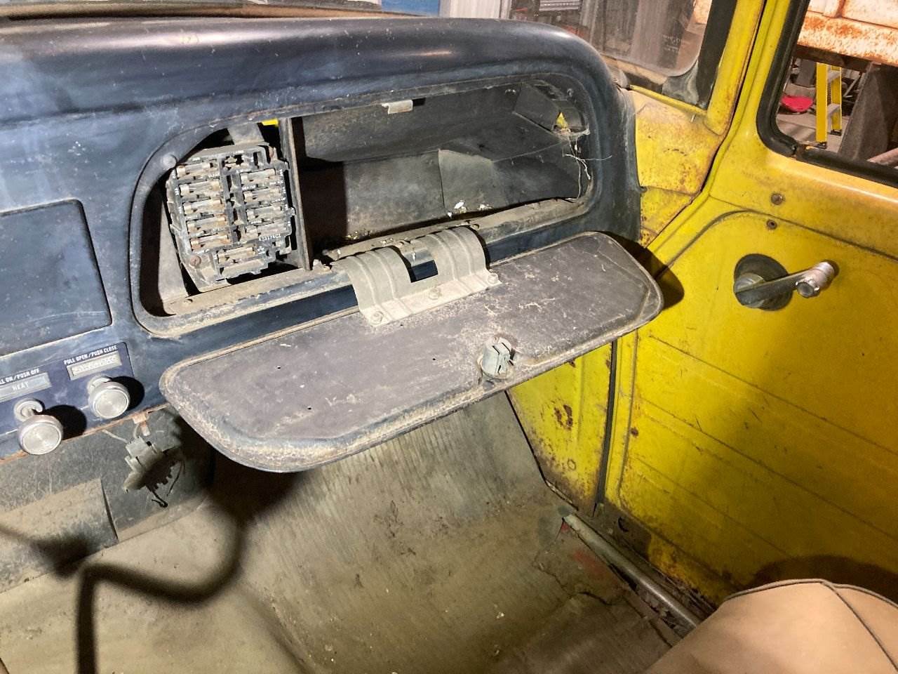 1973 International Loadstar 1700 Dash Panel for a International 1700 ...