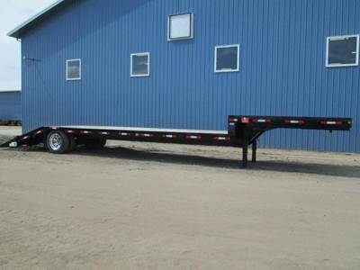 2027 Neville 39x102 Single Axle Steel Drop Deck Trailer - Spring, Fixed ...