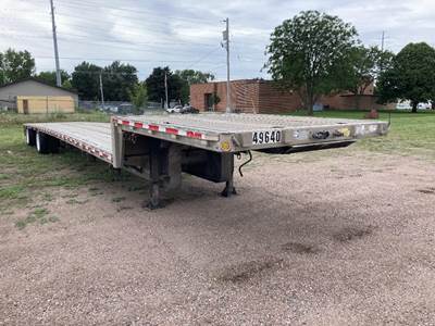 2013 Reitnouer DropMiser 53x102 Aluminum Drop Deck Trailer - Air Ride ...