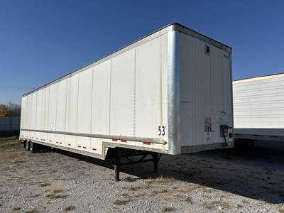2013 Wabash 53x102 Tandem Axle Aluminum Drop Frame Trailer - Air Ride ...