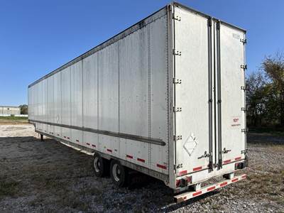 2013 Wabash 53x102 Tandem Axle Aluminum Drop Frame Trailer - Air Ride ...