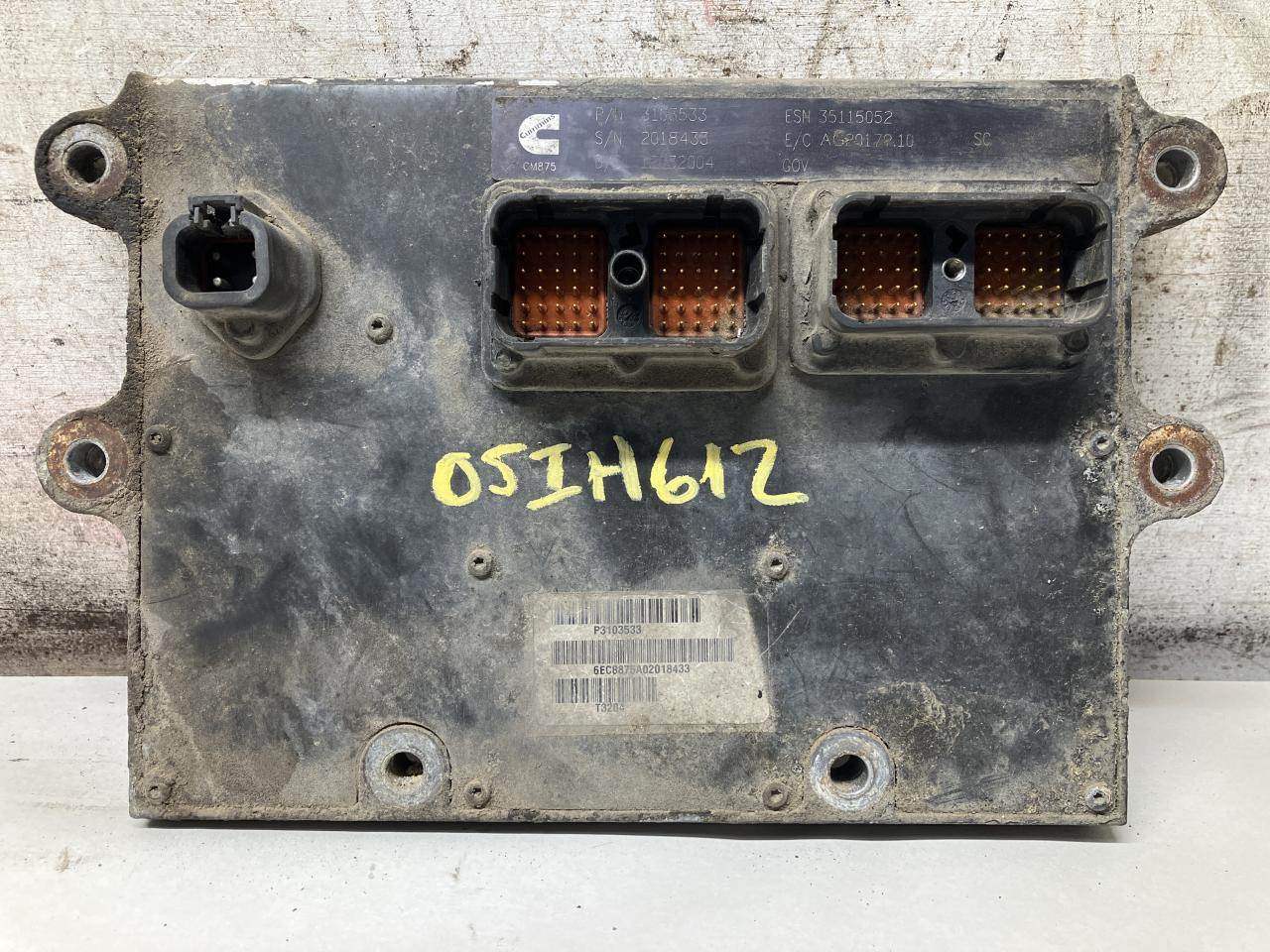 2005 Cummins ISM Engine Control Module (ECM) for a International 8600 ...