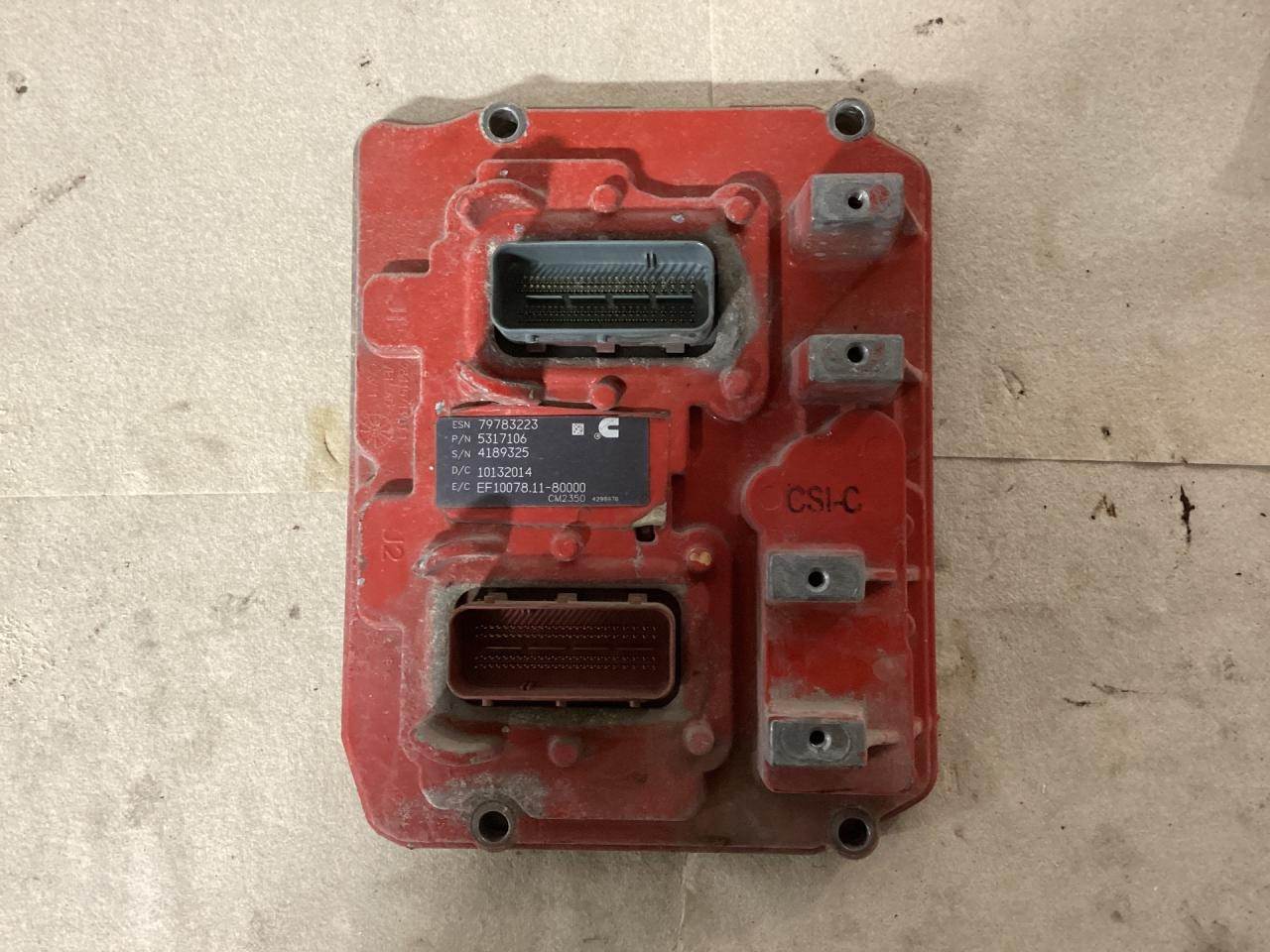 2015 Cummins ISX15 Engine Control Module (ECM) for a International ...