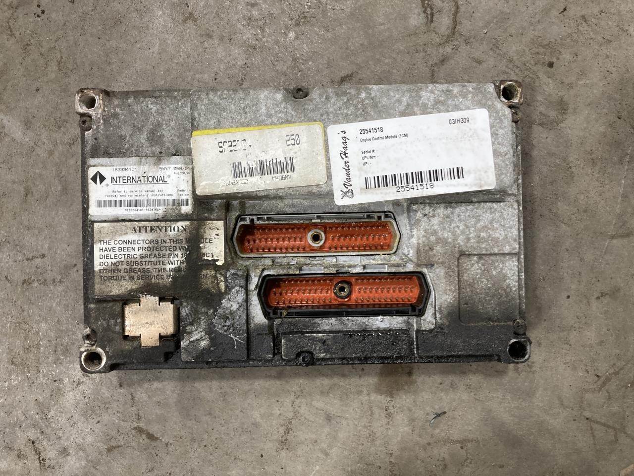 2003 International DT466E Engine Control Module (ECM) for a ...