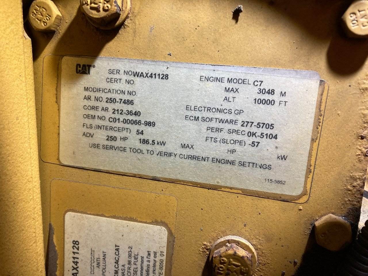 2007 Caterpillar C7 Engine for a Freightliner M2 106 For Sale | Sioux ...