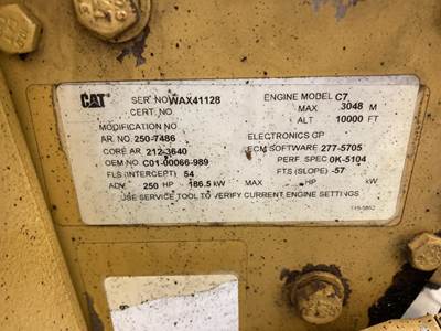 2007 Caterpillar C7 Engine for a Freightliner M2 106 For Sale | Sioux ...