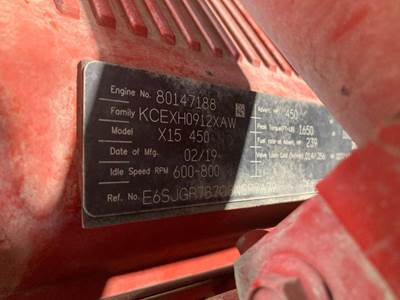 2020 Cummins X15 Engine for a Peterbilt 579 For Sale | Winimac, IN ...