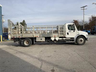2020 Freightliner S2G 20 ft Flatbed Truck - 270HP, 4 Speed Allison Rds ...