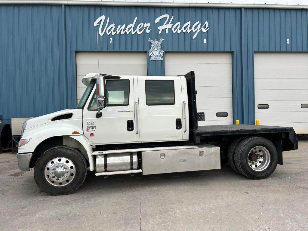 2007 International DuraStar 4400 8 ft Flatbed Truck - 275HP, 6 Speed ...
