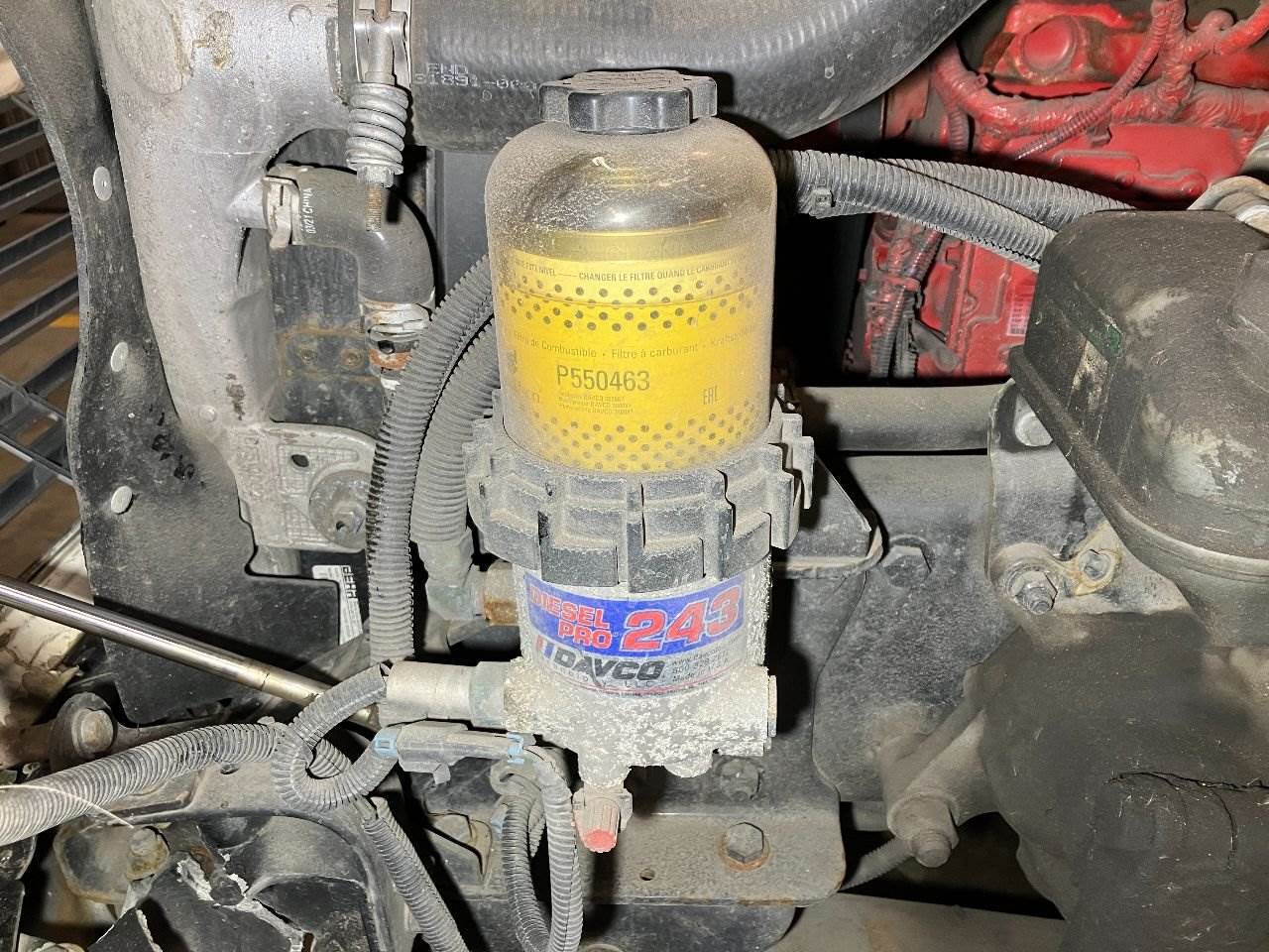 2014 Cummins ISB 6.7L Fuel Filter Assembly for a Freightliner M2 106 ...