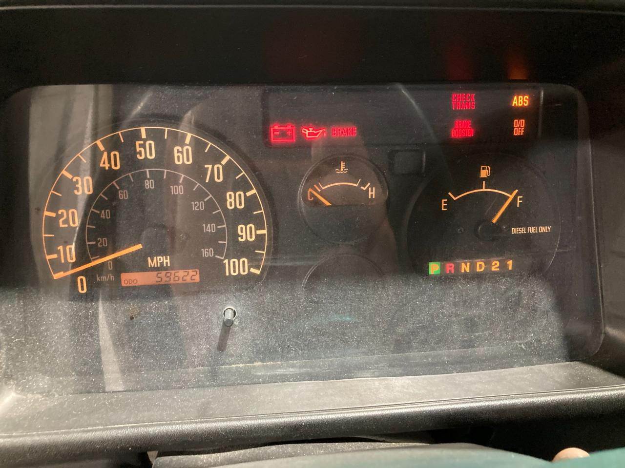 2000 GMC W4500 Instrument Panel Cluster For Sale | Winimac, IN ...