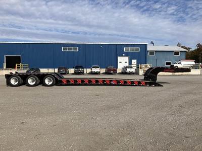 2027 Pitts LB55-22DC 53x102 Tri Axle Steel Lowboy Trailer - Air Ride ...