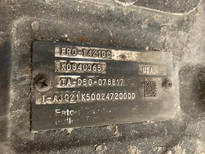 2012 Fuller FRO14210C Transmission for a Kenworth T800 For Sale ...