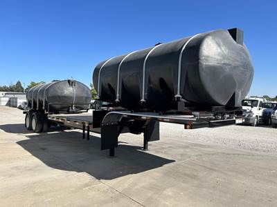 2027 Neville 42x102 Tandem Axle Water Tank Trailer - Spring, Fixed Axle ...