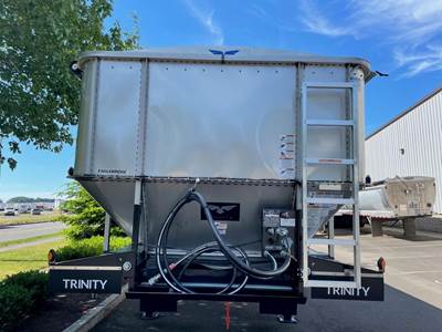 2025 Trinity Eagle Bridge 53x102 Quad Axle Stainless Steel Belt Trailer ...
