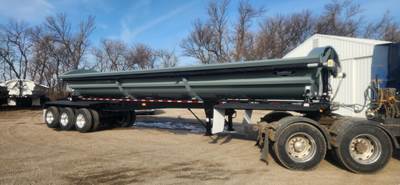 2025 SmithCo 4436 TRI AXLE AIR RIDE TARP/VALVE Side Dump Trailer For ...