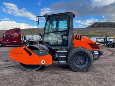 2021 Hamm H7I Smooth Drum Roller Compactor For Sale, 531 Hours ...