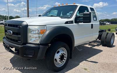 2015 Ford F450 Super Duty SuperCab Truck Cab And Chassis For Sale ...