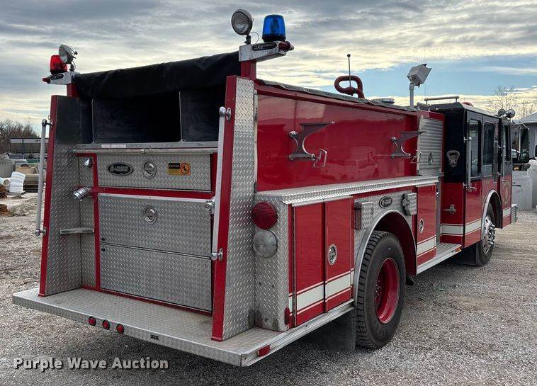 1988 Federal Motors Pumper Fire Truck For Sale, 3,798 Hours ...