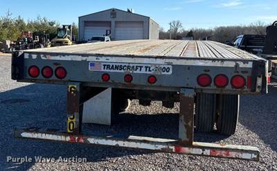 1995 Transcraft TL2000 S2 Flatbed Trailer For Sale | Marion, IL | DW7367 | MyLittleSalesman.com