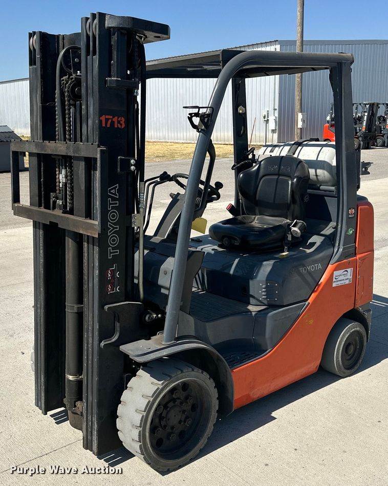 2019 Toyota 8FGCU25 Forklift For Sale, 8,439 Hours | Altus, OK | DD3340 ...
