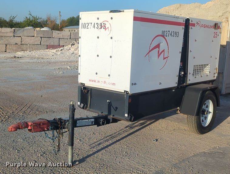 2014 Magnum MMG25 Generator For Sale, 14,923 Hours | Piedmont, OK ...