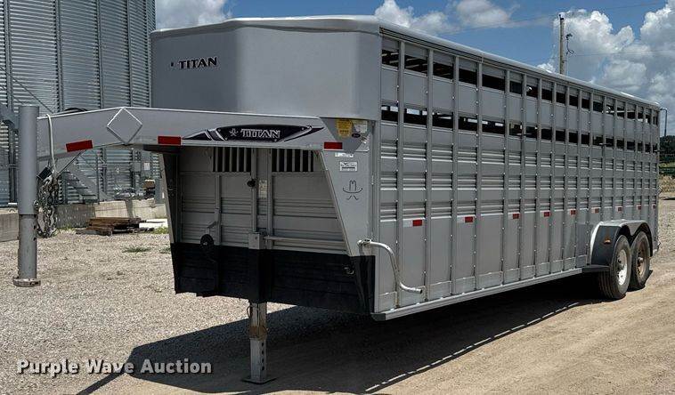 2021 Titan Livestock Trailer For Sale | Liberty, KS | DU9316 ...