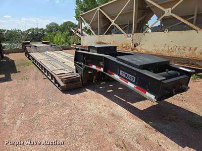 2000 Witzco Challenger RG-35 Lowboy Equipment Trailer For Sale | Sioux ...