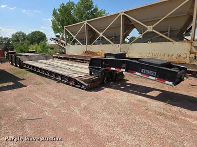 2000 Witzco Challenger RG-35 Lowboy Equipment Trailer For Sale | Sioux ...