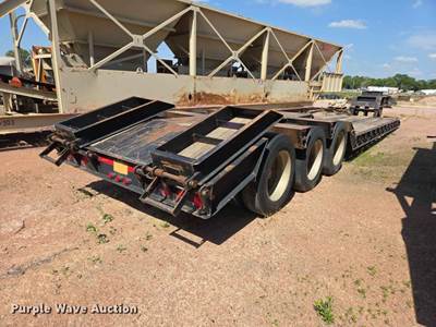 2000 Witzco Challenger RG-35 Lowboy Equipment Trailer For Sale | Sioux ...