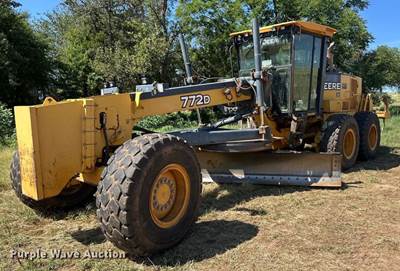 2009 John Deere 772D Motor Grader For Sale, 9,541 Hours | Vici, OK ...