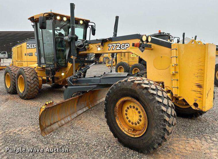 2014 John Deere 772G Motor Grader For Sale, 10,294 Hours | Calumet, OK ...