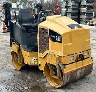 2016 Caterpillar CB14B Double Drum Vibratory Roller For Sale, 927 Hours ...