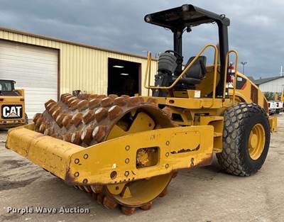 2008 Caterpillar CS56 Single Drum Vibratory Roller For Sale, 5,367 ...
