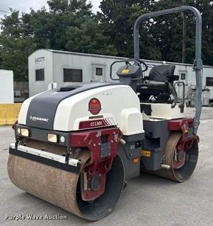 2020 Dynapac CC1300 Double Drum Vibratory Roller For Sale, 853 Hours ...