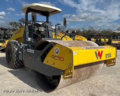 2020 Wacker Neuson RC110 Single Drum Vibratory Roller For Sale, 814 ...
