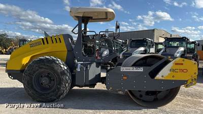 2020 Wacker Neuson RC110 Single Drum Vibratory Roller For Sale, 2,091 ...