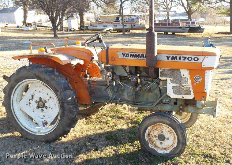 Yanmar YM1700 tractor For Sale, 617 Hours | Mcalester, OK | MyLittleSalesman.com