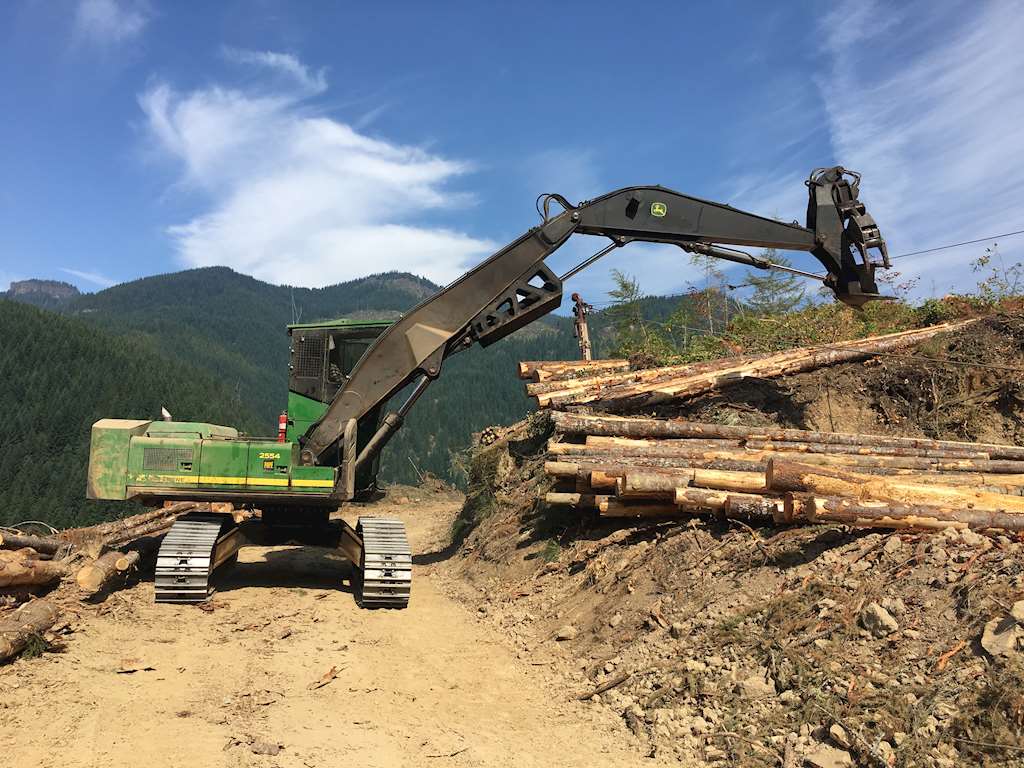 2008 John Deere 2554 Log Loader For Sale, 16,300 Hours | Rickreall, OR ...