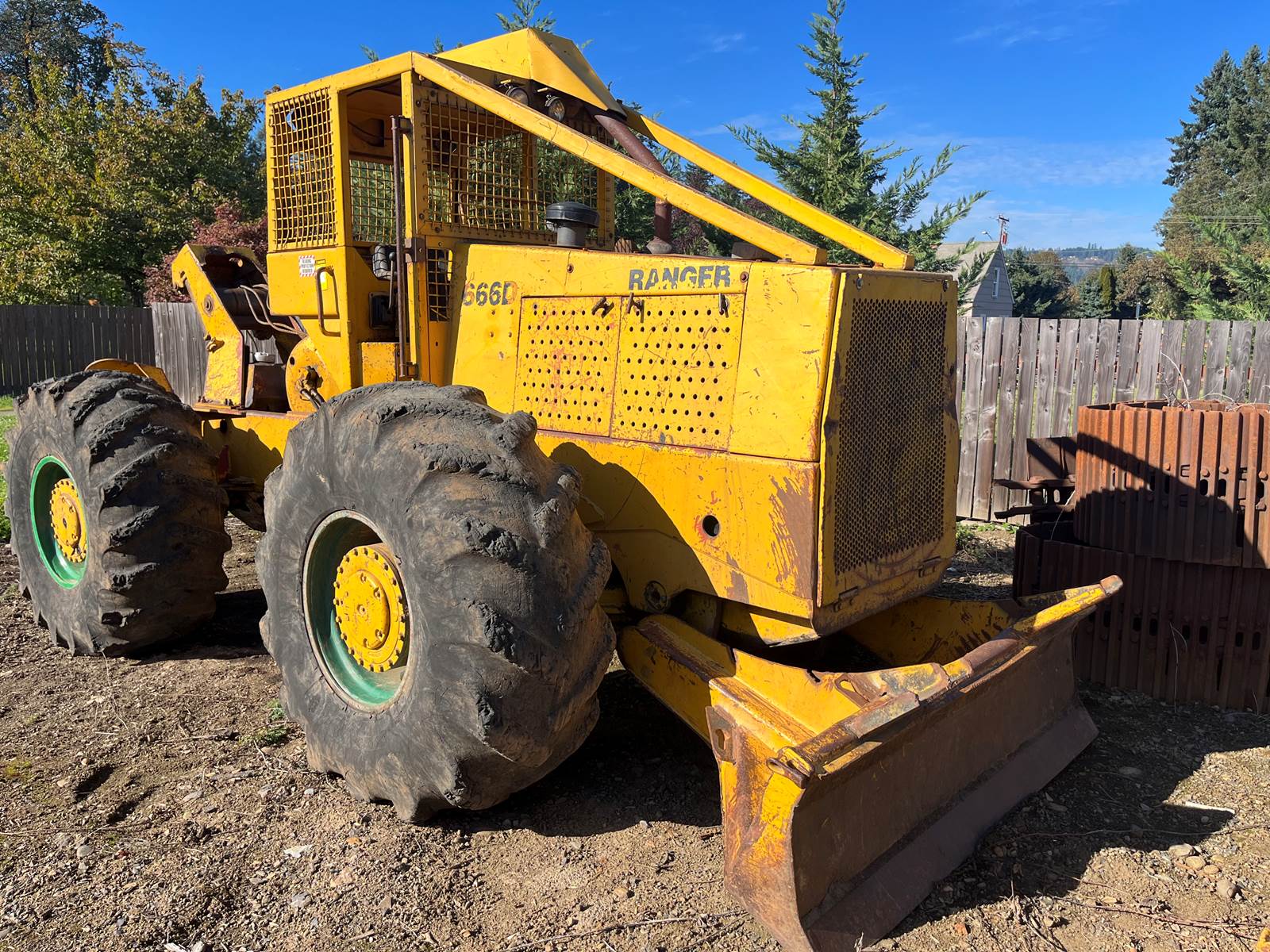 1984 Clark 666D Skidder - Winch For Sale - Dallas, OR - ARE Equipment