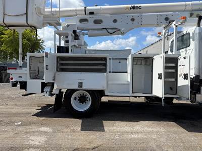 2018 International 7300 Altec AA55 Utility Bucket Truck 60’ FT 4X4 For ...