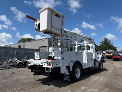 2018 International 7300 Altec AA55 Utility Bucket Truck 60’ FT 4X4 For ...