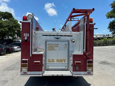 2008 Pierce Contender Pumper Fire Truck For Sale, 4,535 Hours | Miami ...