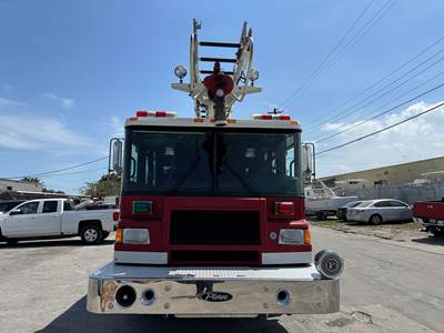 2000 Pierce Quantum 61’ SkyBoom Aerial Ladder Fire Truck For Sale ...