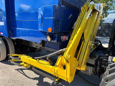 2007 American LaFrance Condor Heil Side Loader Garbage Truck For Sale ...