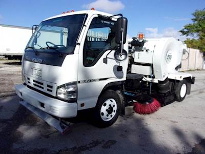 Isuzu Sweeper Trucks - NPR, NQR | MyLittleSalesman.com