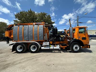 2008 Autocar WX Aquatech B-10 Hi-Vac Vacuum Jetter Combo Truck For Sale ...