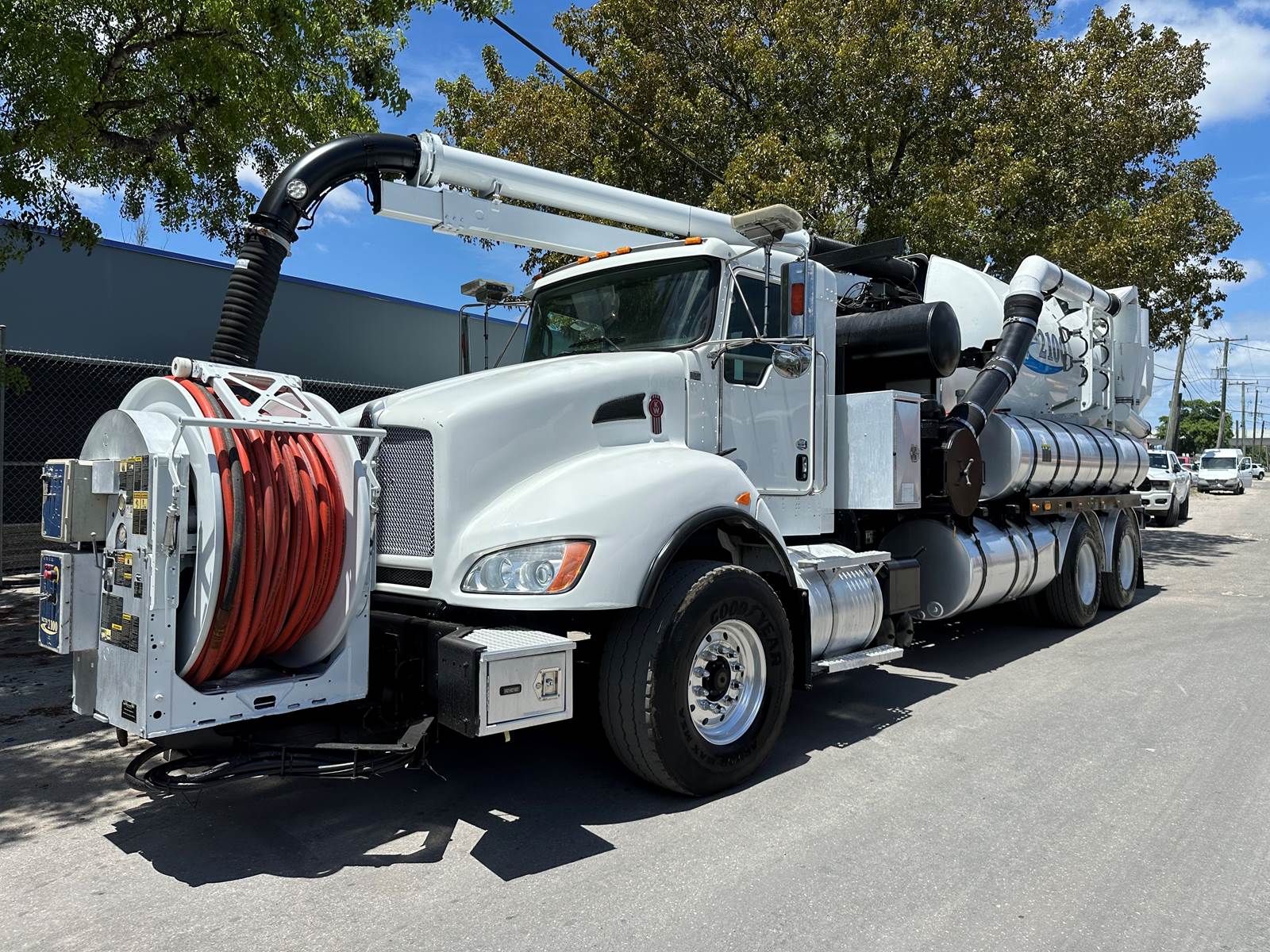 2016 Kenworth T400 Vactor Plus Vacuum Jetter Combo Truck For Sale ...